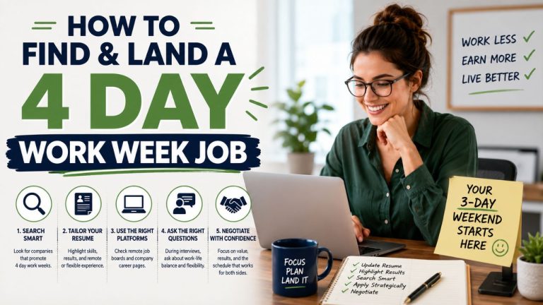 15 High-Paying 4 Day Work Week Jobs in 2026 (Work Less, Earn More ...
